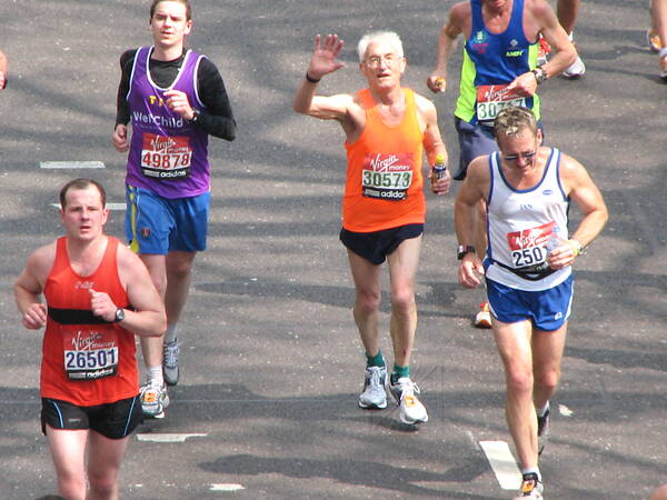 Roger Griffin’s London Marathons