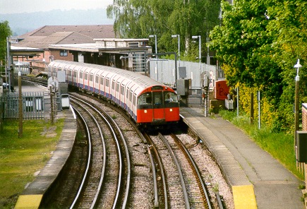 1973 tube stock at South Harrow